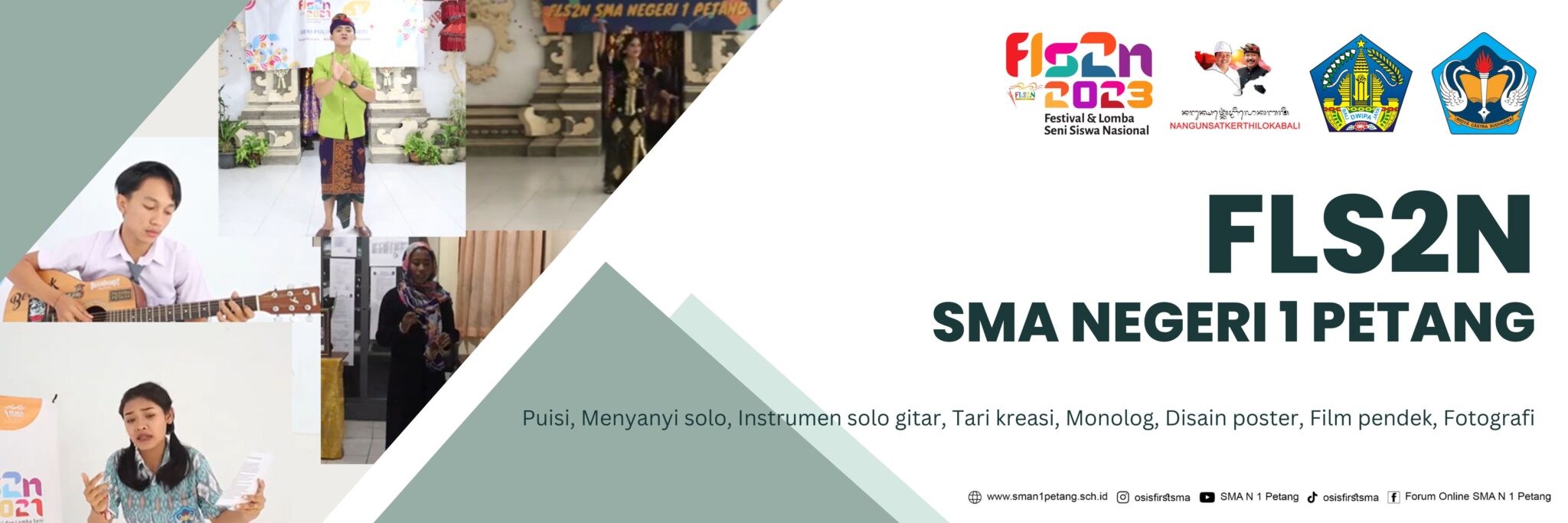 SMA Negeri 1 Petang Wakili Tiga Cabang Lomba pada FLS2N Provinsi Bali ...